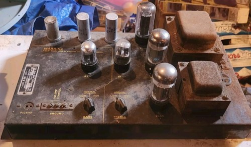 AMI Jukebox - D80 D40 DD Tube AMP - Complete Untested 1950's | eBay
