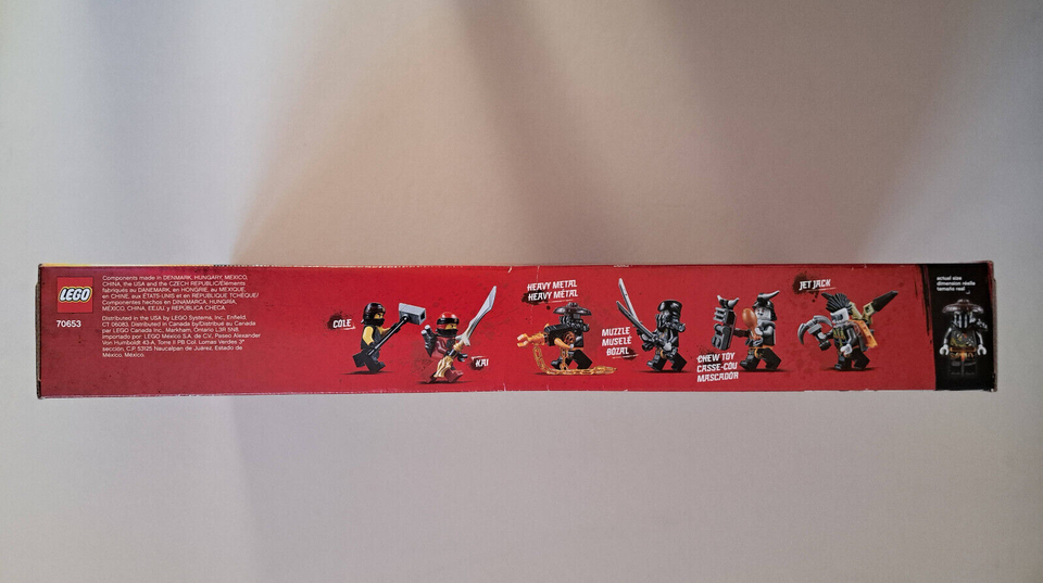 LEGO Ninjago 70653 Firstbourne Hunted Red Dragon - NEW IN BOX SEALED ...