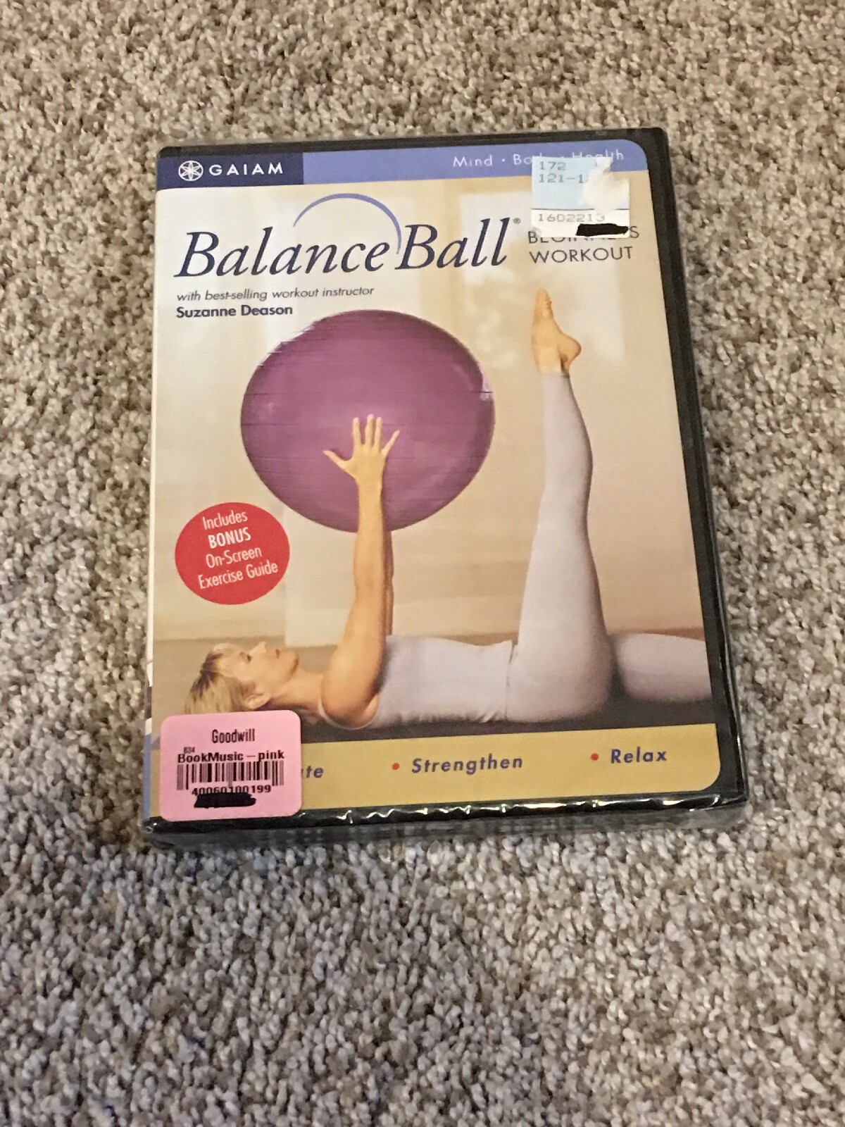 Balance Ball - Beginners Workout DVD Suzanne Deason NEW SEALED ...