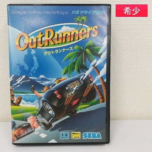 OutRunners Mega Drive MD Genesis Used Japan Racing Game Boxed Tested ...