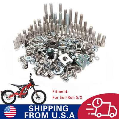 Surron Screw Nut Sets Complete Bolt Bodywork For Sur-Ron S/X Segway ...