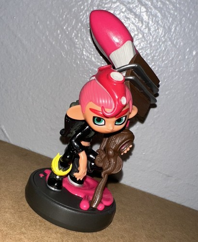 Splatoon 2 Octoling Boy Amiibo Neon Pink Nintendo Switch Wii U 3DS Fast ...