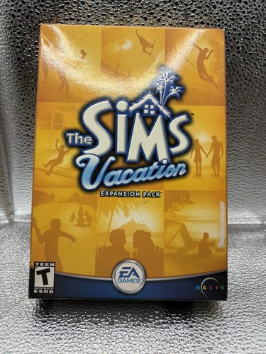 The Sims Vacation Expansion Pack PC Game Windows 2002 with Box | eBay