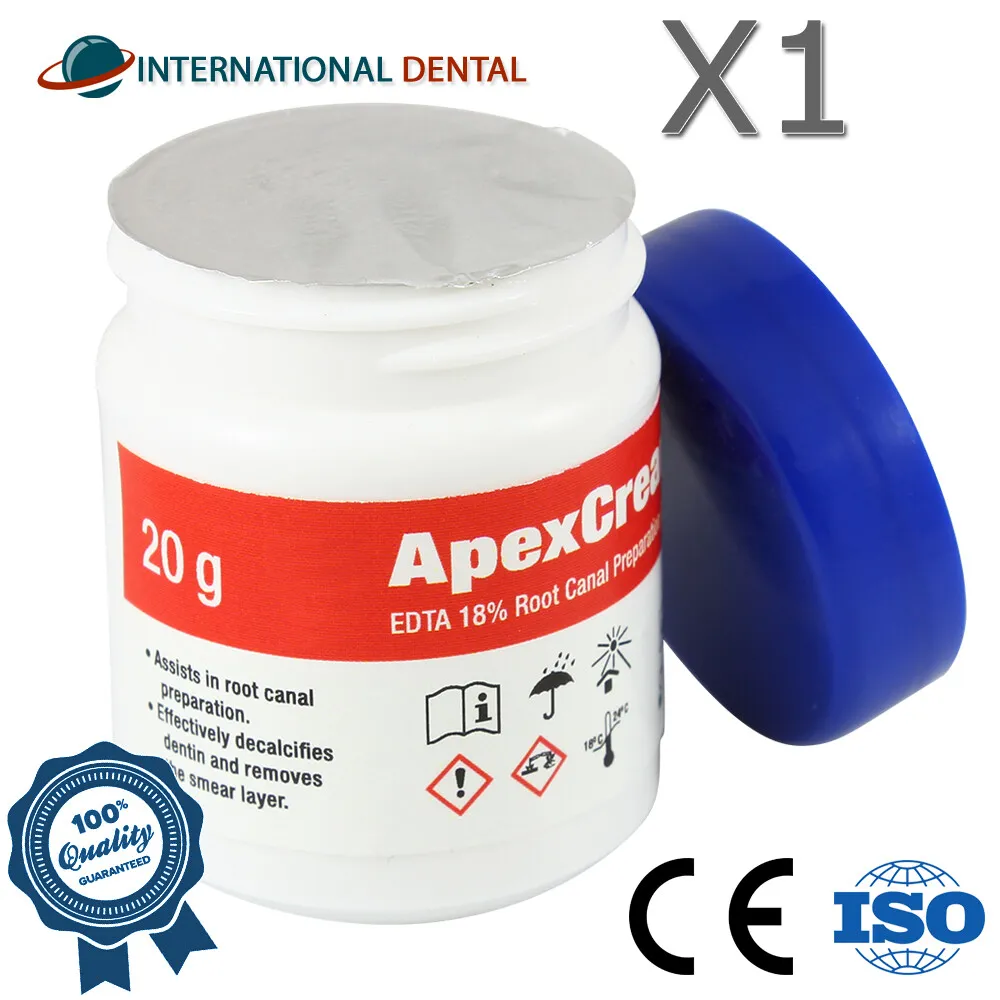 Dental ApexCream R00t Canal Preparation Cream EDTA 18% Chelating Agent ...