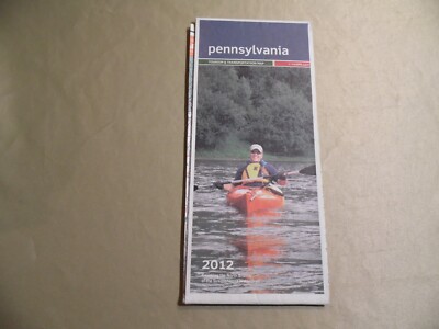 Pennsylvania Transportation Map / Circa 2012 / Free Domestic Shipping ...