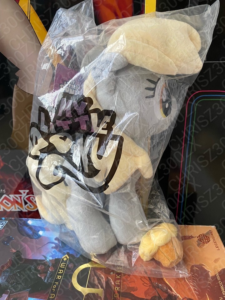 Hasbro My Little Pony Derpy Hooves Plush Plushie Figure 2025 Official ...