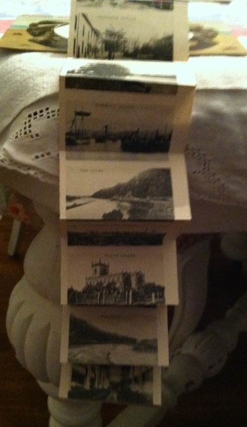 Rare Antique Postcard Foldout Crab On Beach Workington England Nice ...