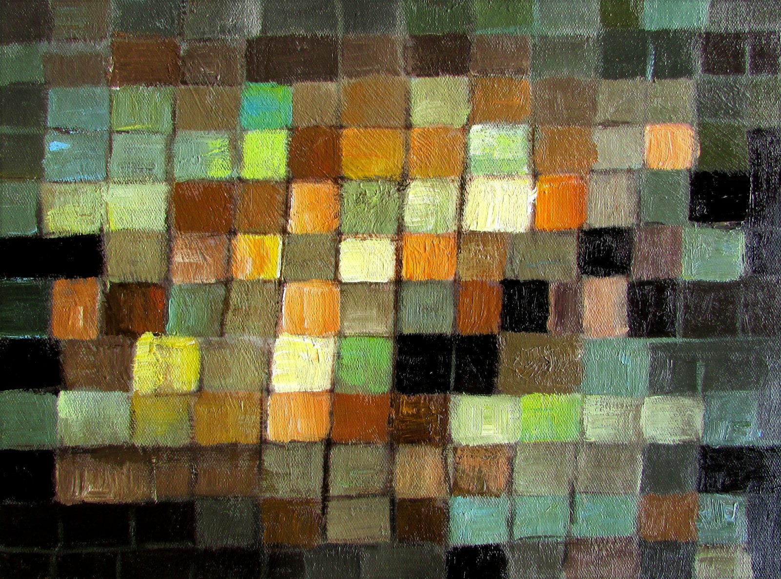 Framed Paul Klee's Ancient Sound Repro Quality Hand Painted Oil ...