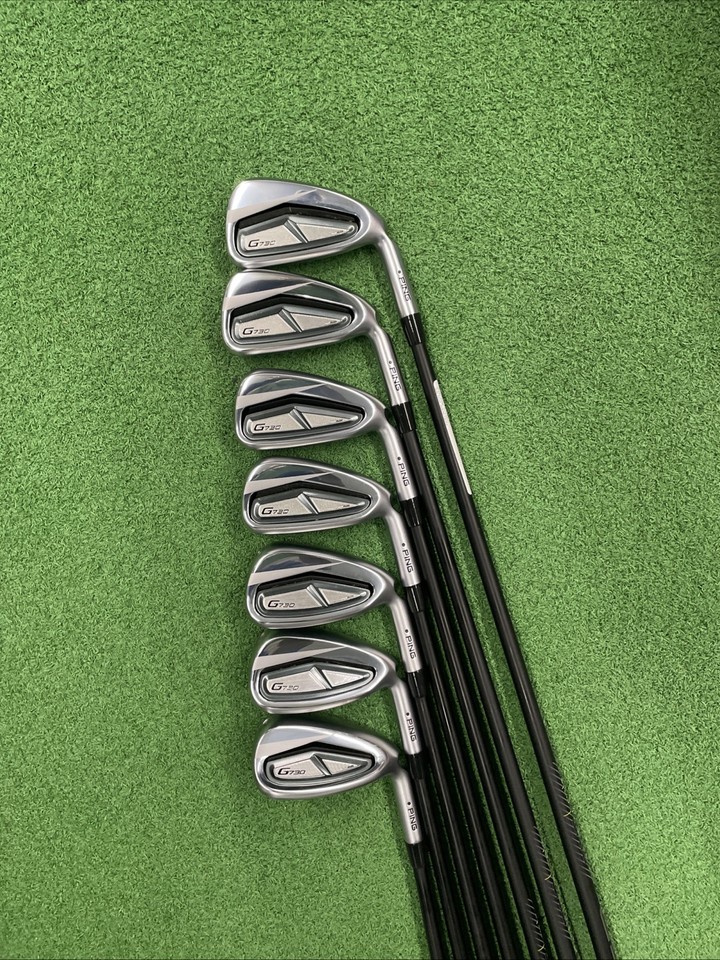 Ping G730 Iron Set Golf Clubs 5-PW,SW Graphite Regular Flex Black Dot ...