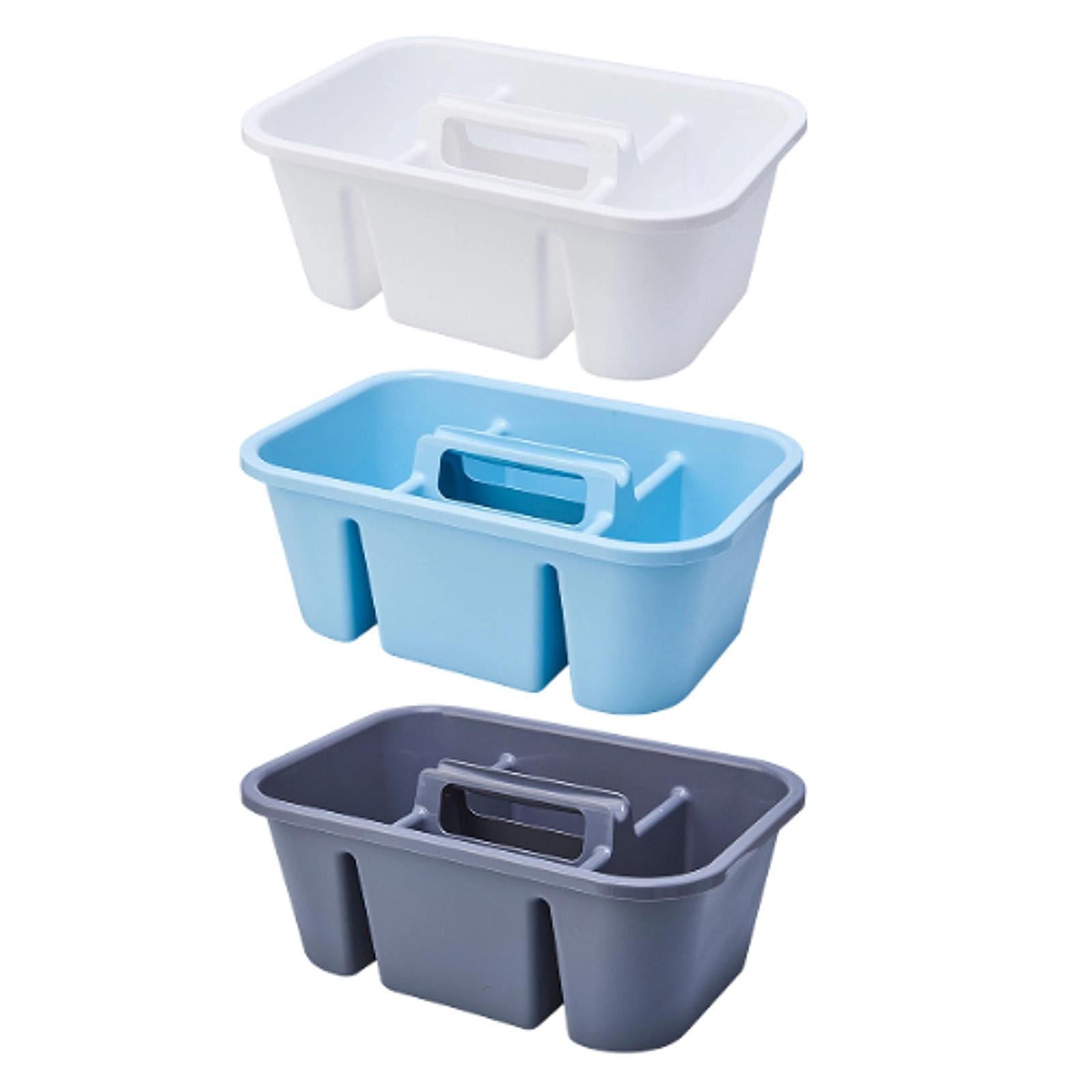 Cleaning Supplies Carry Compartments Storage Portable Multipurpose Drop ...