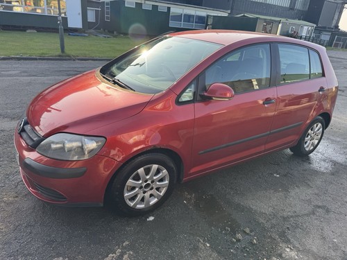 VW Golf Plus SE TDI 1.9L 2006 Diesel Metallic Red | eBay UK