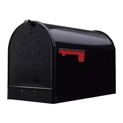 JUMBO POST MOUNT MAILBOX Galvanized Steel Extra Large Rural Mail Box | eBay