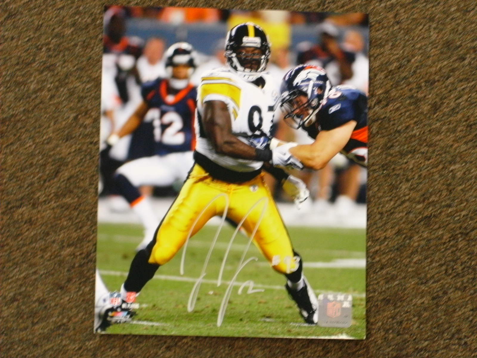 Jason Worilds autograph 8x10 photo Steelers auto signature | eBay