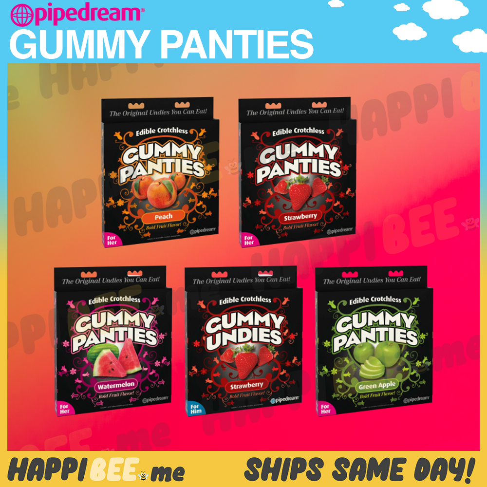 Edible Crotchless Panties🍯Couples Flavored Candy Gummy Lingerie Undies ...