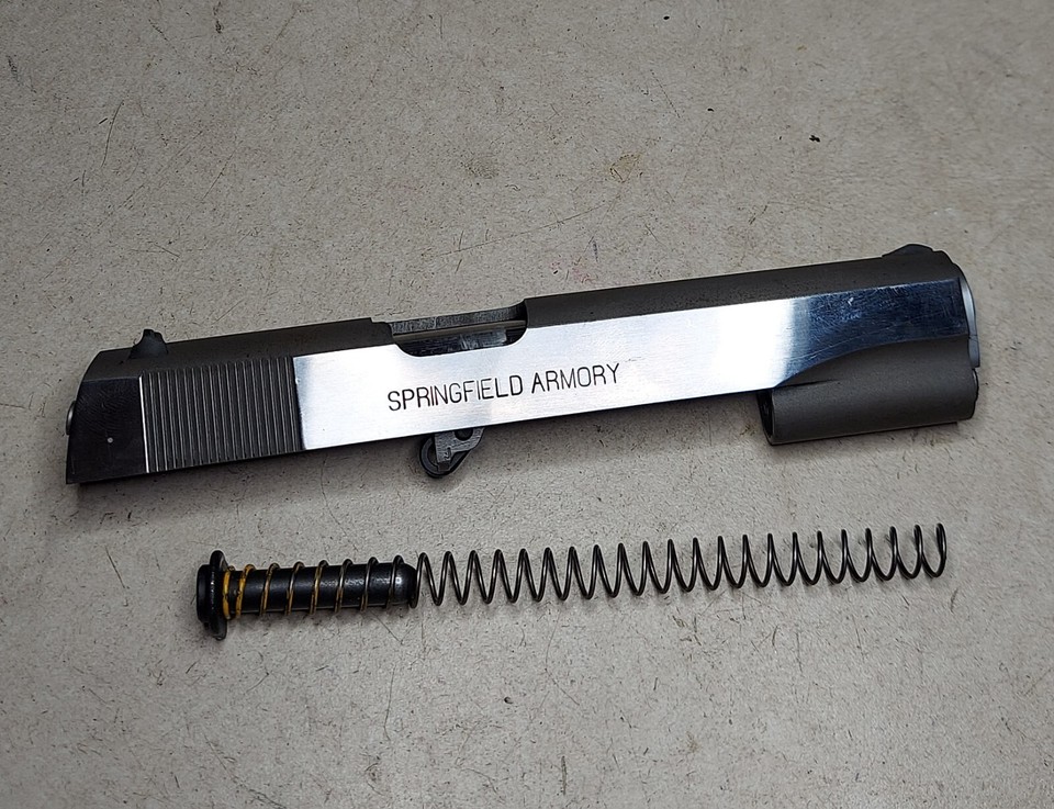 Stainless Springfield Armory 1911-a1 .45 GI Slide & Barrel 1911 Govt 5 ...