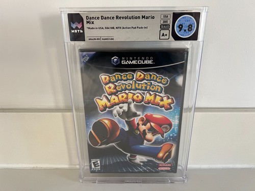 Dance Dance Revolution Mario Mix (Nintendo Gamecube) WATA 9.8 A+ New ...