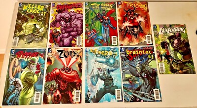 Lot of 9 The New 52! Lenticular Covers Comic Books / Unread / First ...