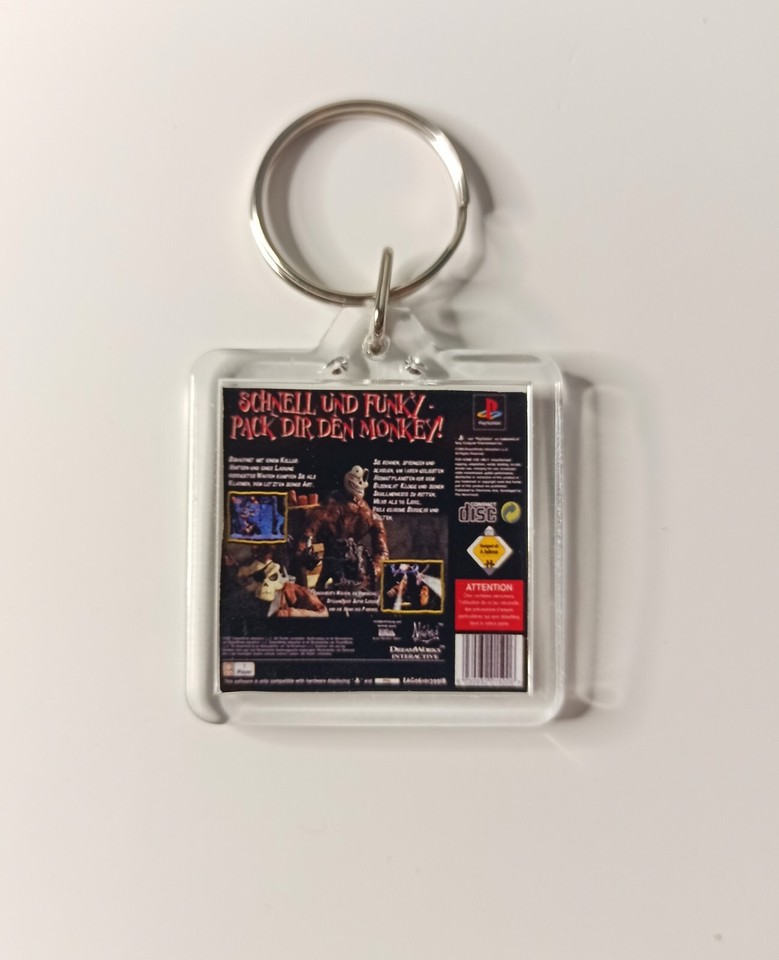 Skullmonkeys Keychain ps1 14633078626| eBay