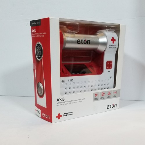 ETON AXIS Self-Powered Weather Alert Radio: BRAND NEW: Phone Charger ...