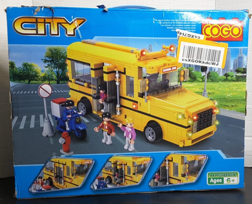 Lego School Buses