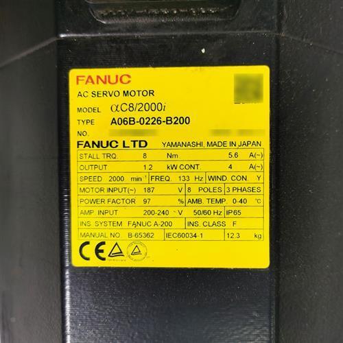 One FANUC A06B-2226-B200 A06B2226B200 Servo Motor New Expendited ...