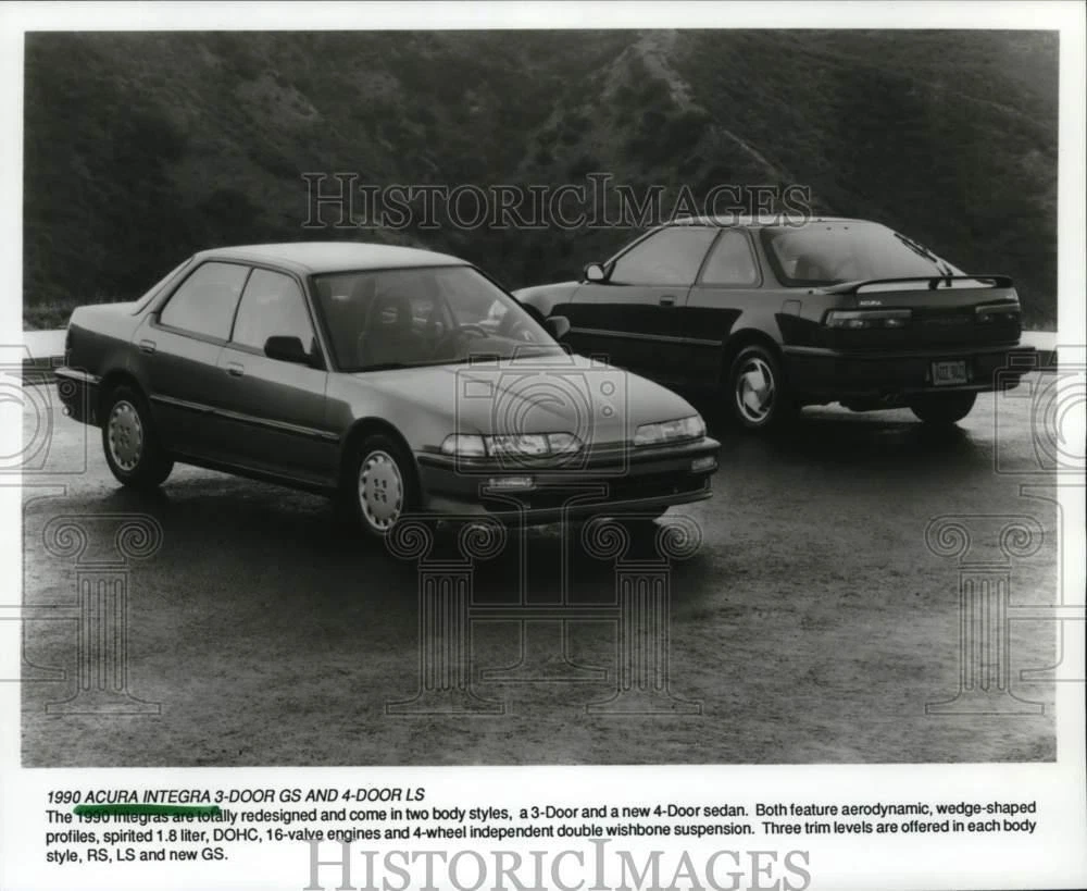Black Acura Integra 4 Door