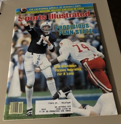 Todd Blackledge Penn State - Sports Illustrated - October 4, 1982 | eBay UK