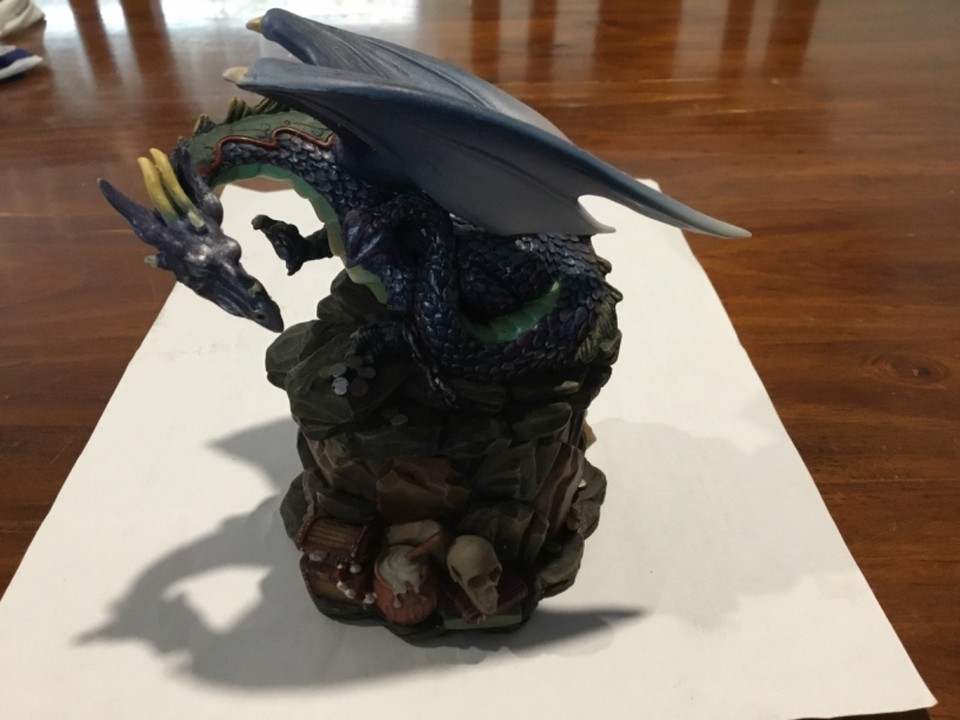 for role play gaming - Shadow Dragon protecting secret treasure nest ...