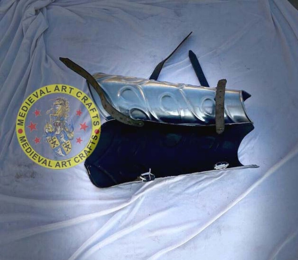 Greek Roman Centurion Leg Guard Protection Armor Cosplay costume Sca ...