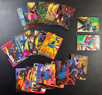 Marvel Card Collector: Masterpiece, Fleer Metal, Impel - Mixed Lot 33 ...