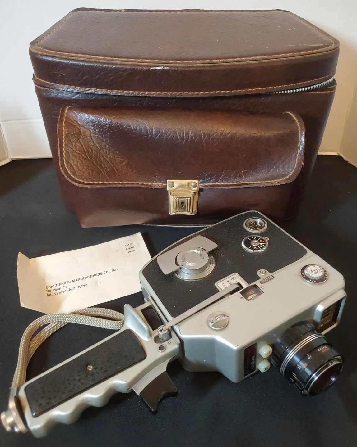RARE FIND! Argus Cinemax 8mm Movie Camera 8EE Type A Auto Zoom 12-32mm ...
