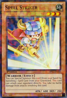 Spell Striker - BP02-EN050 - Mosaic Rare - 1st Edition NM YuGiOh ...