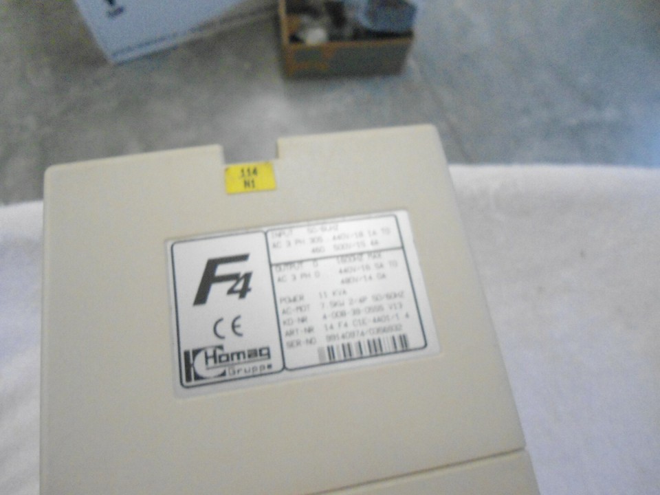 KEB Combivert F4 7.5KW Drive 14.F4.C1E-4A01/1.4 | eBay