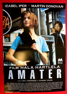 AMATEUR 1994 ISABELLE HUPPERT MARTIN DONOVAN HAL HARTLEY UNIQU EXYU MOVIE POSTER | eBay