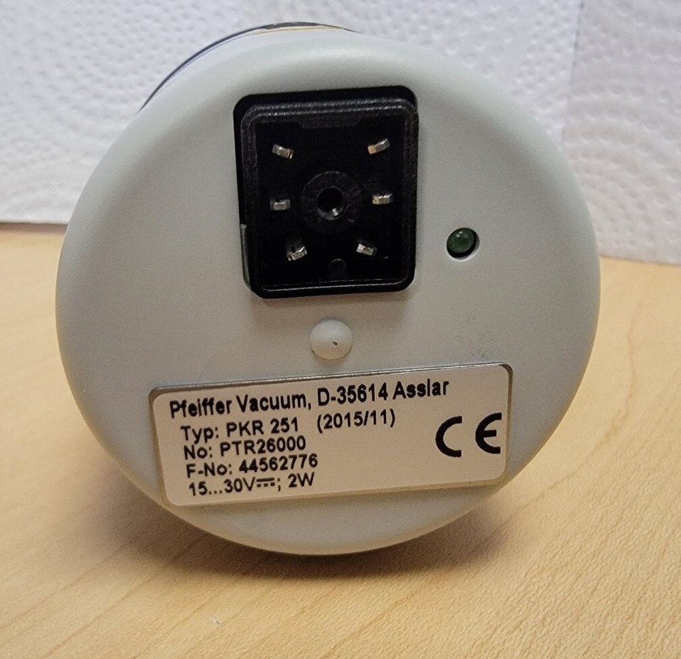 31386 PFEIFFER VACUUM COMPACT FULL RANGE GAUGE, TYP: PKR 251 (NEW ...