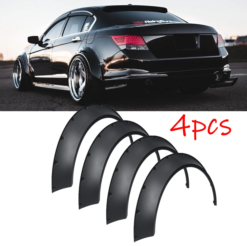 DNA Motoring Truck Accessories DNA Motoring Wheel Fender Flares 4-Piece ...