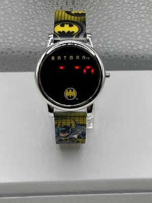 Accutime DC Comics Batman Watch, Digital LED Display, Batman Band, New ...