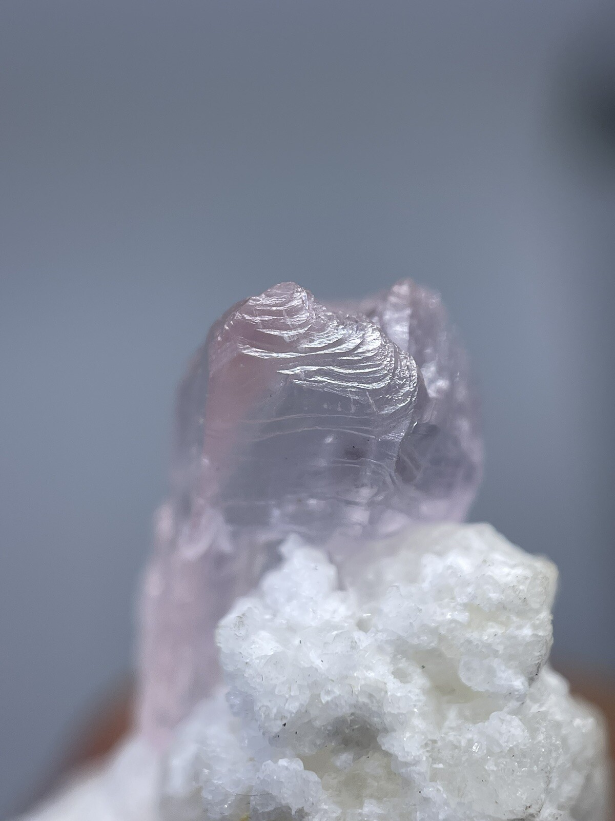 Rutilated Rose Quartz Crystal on Albite from Itinga, Brazil Ex Brian Kosnar | eBay