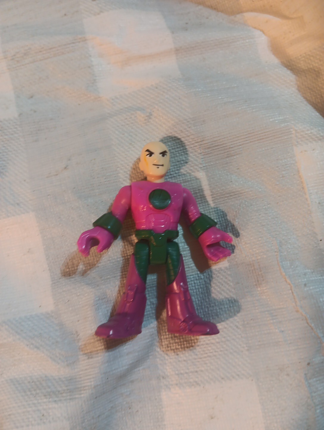 Fisher Price Imaginext DC Super Friends Lex Luthor purple armor | eBay