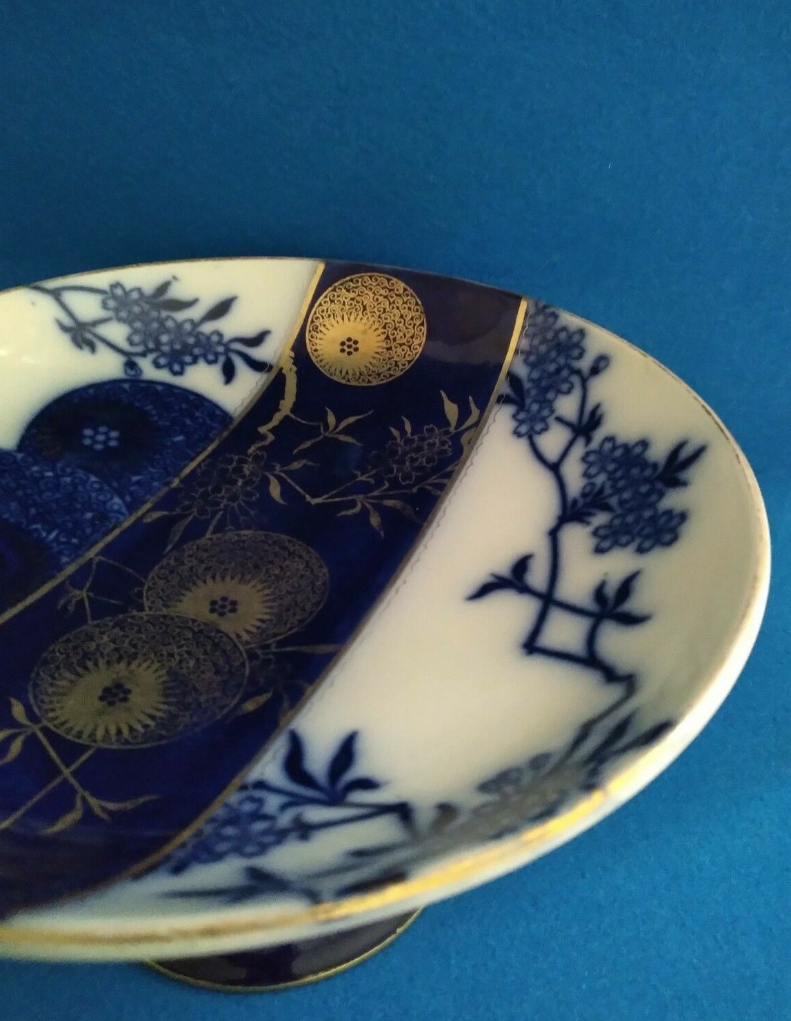 Antique PINDER BOURNE & CO England 1880 Pottery Tazza | eBay