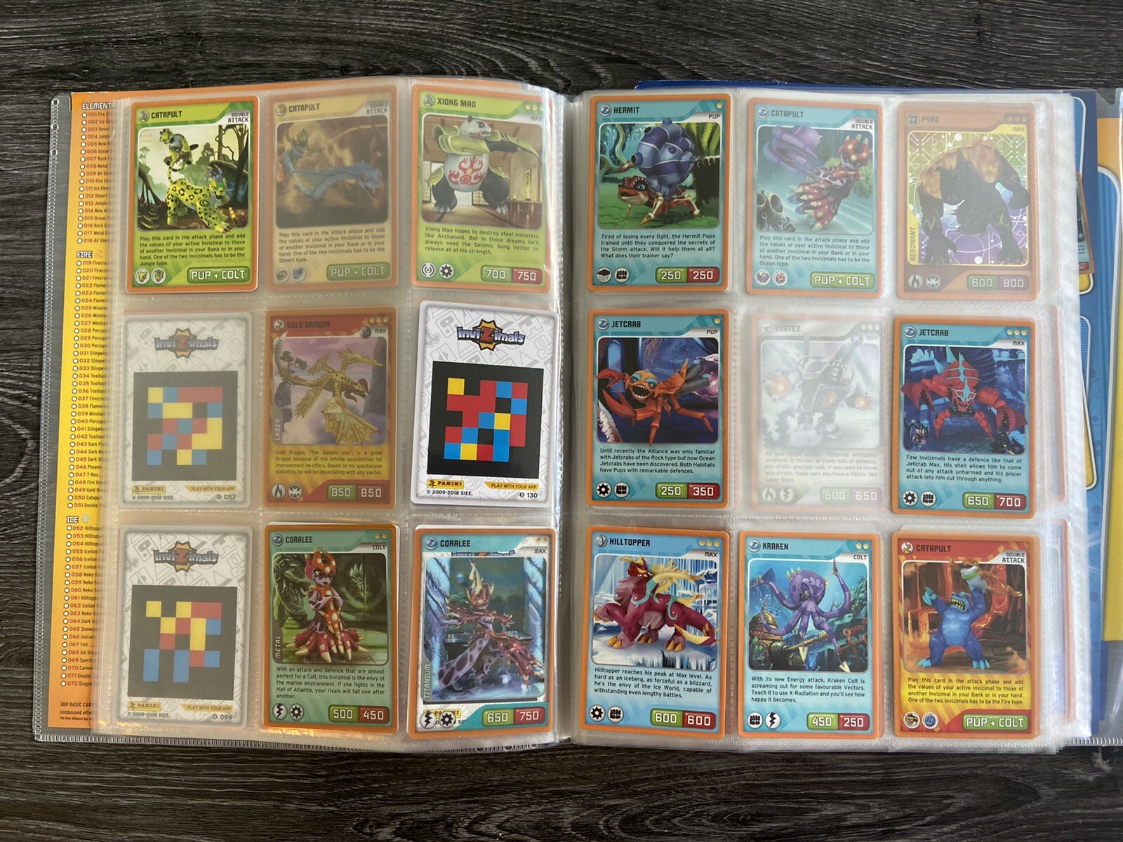 Panini Invizimals Collectable Card Game - New Alliance Binder And Cards ...