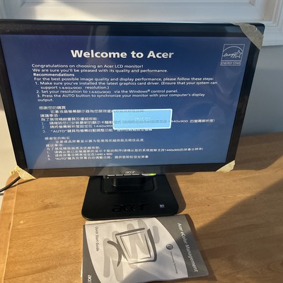 Acer AL1916 W A LCD 19" Monitor 99802664817| eBay