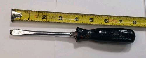 Vintage SNAP-ON Pat No. 201171, SSD 4 Flat Head Screwdriver, Black ...