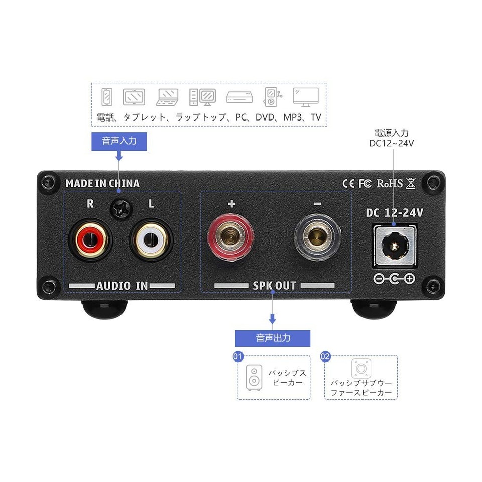 TPA3116D2 100W Subwoofer Amplifier Class D HIFI Monaural Digital Digital Digital 721821154795| eBay