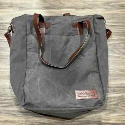 ROBB REPORT MAGAZINE TOTE BAG-GRAY/BROWN-UNISEX-NEW-SEALED-FAST ...