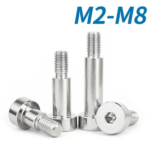 M2 M2.5 M3 M4 M5 M6 M8 Shoulder Bolt Screws Stainless Steel Allen ...
