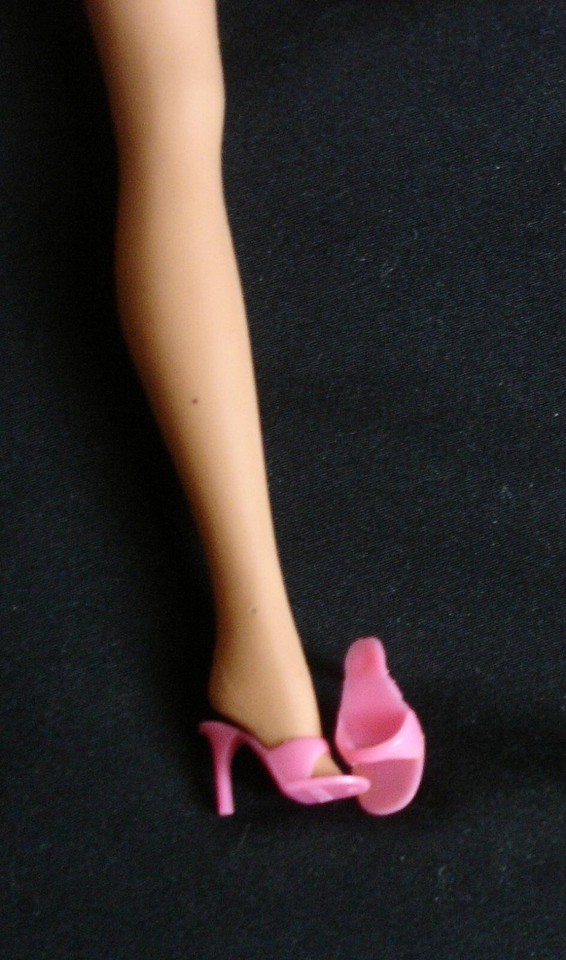 vintage barbie doll shoes mules heels open toe Mattel or clone choice ...