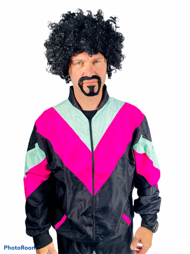 Mens Ladies 80s Shell Suit Fancy Dress Costume Scouser Tracksuit ...