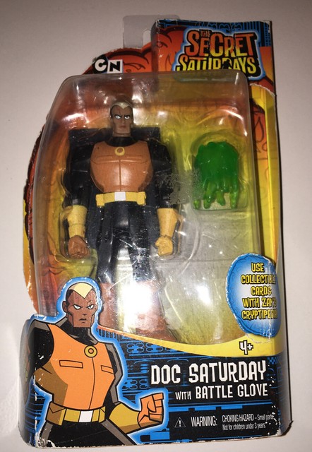 The Secret Saturdays Doc Saturday With Battle Glove Action Figure for ...
