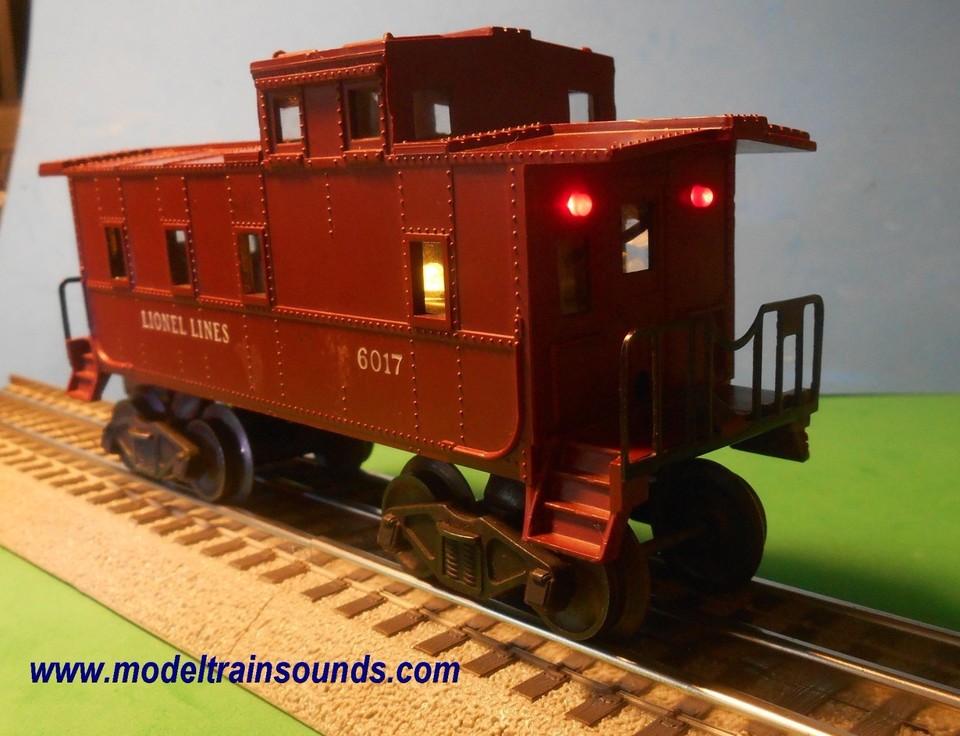 O Scale Lionel lighted Caboose LED Lighting KIT using On-board Battery ...
